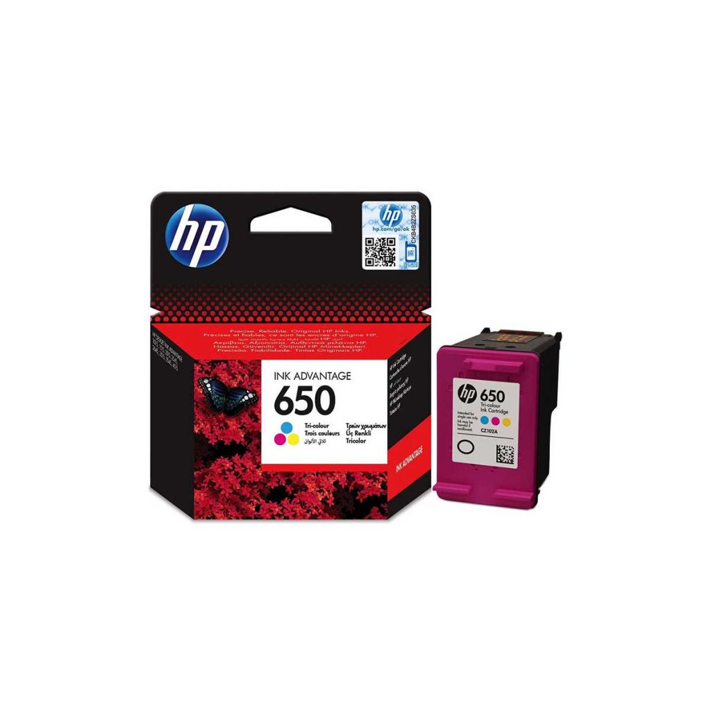 HP 650 Tri-color Ink Advantage Cartridge in Kenya | Tetop:0700 655533