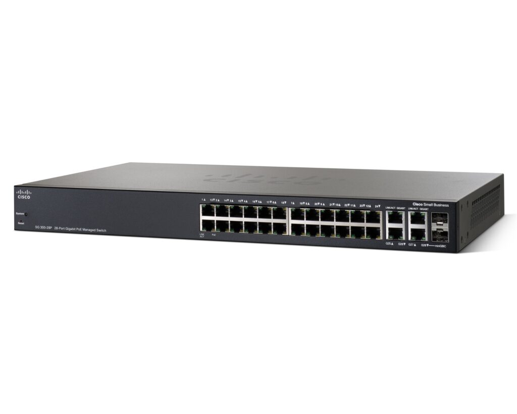 Cisco SG300-28PP 28-port Gigabit PoE+ Managed Switch in Kenya | Tetop