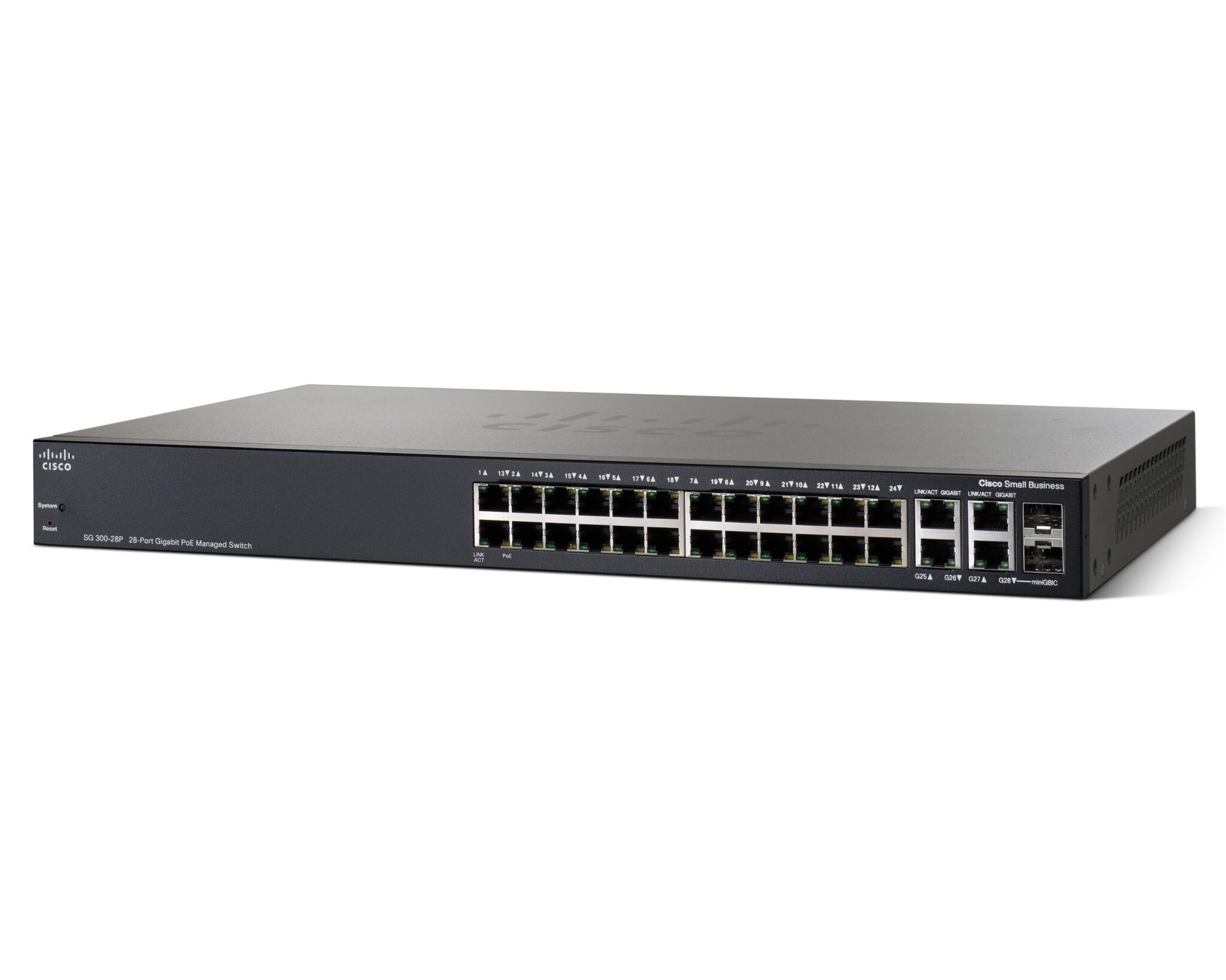 Cisco SG300-28PP 28-port Gigabit PoE+ Managed Switch in Kenya | Tetop
